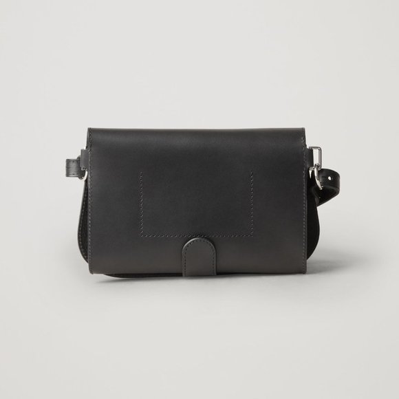 COS | Bags | Cos Black Detachable Leather Belt Bag New | Poshmark